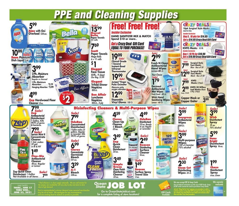 Ocean State Job Lot Weekly Ad June 17 – June 23, 2021