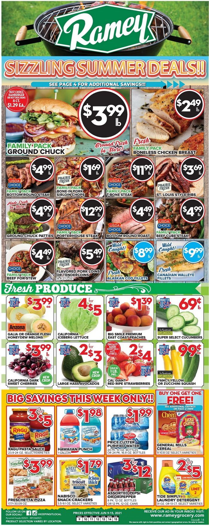 Price Cutter Weekly Ad June 09 – June 15, 2021