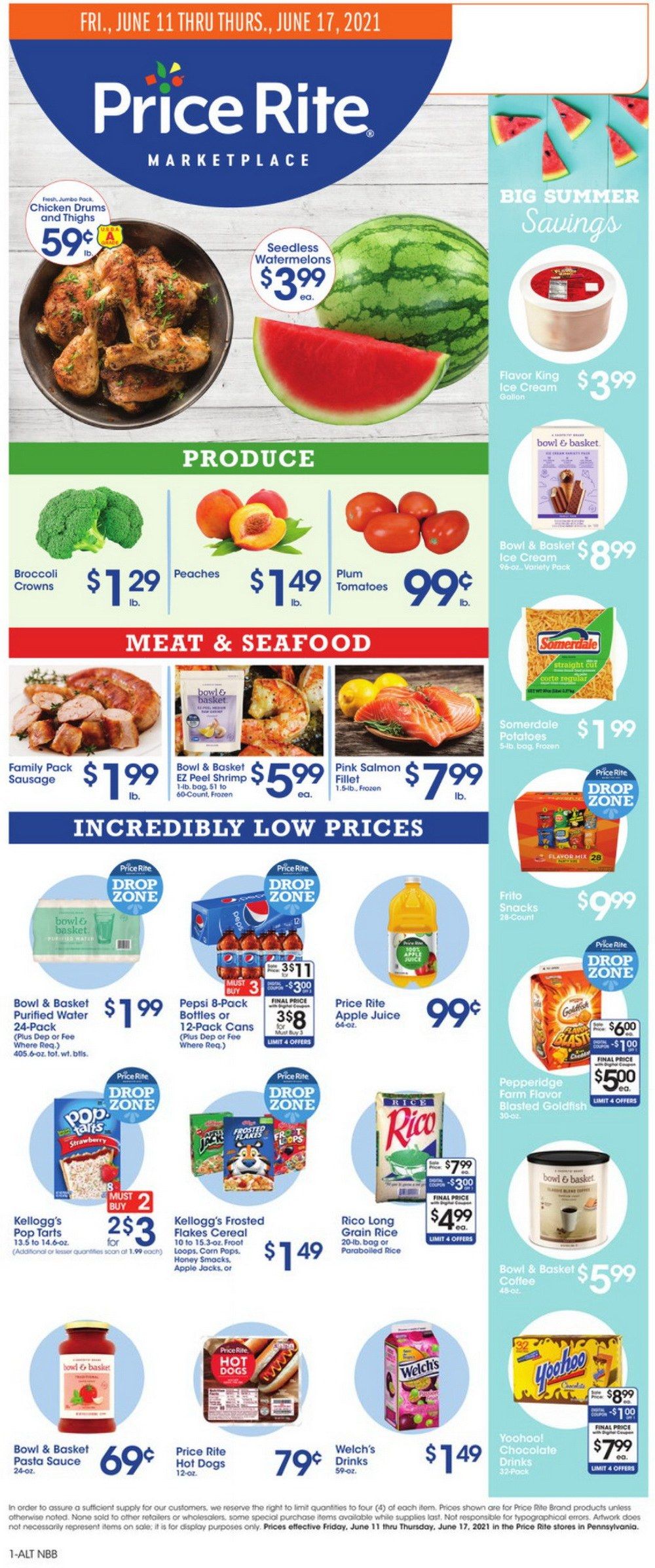 Price Rite Weekly Ad June 11 – June 17, 2021