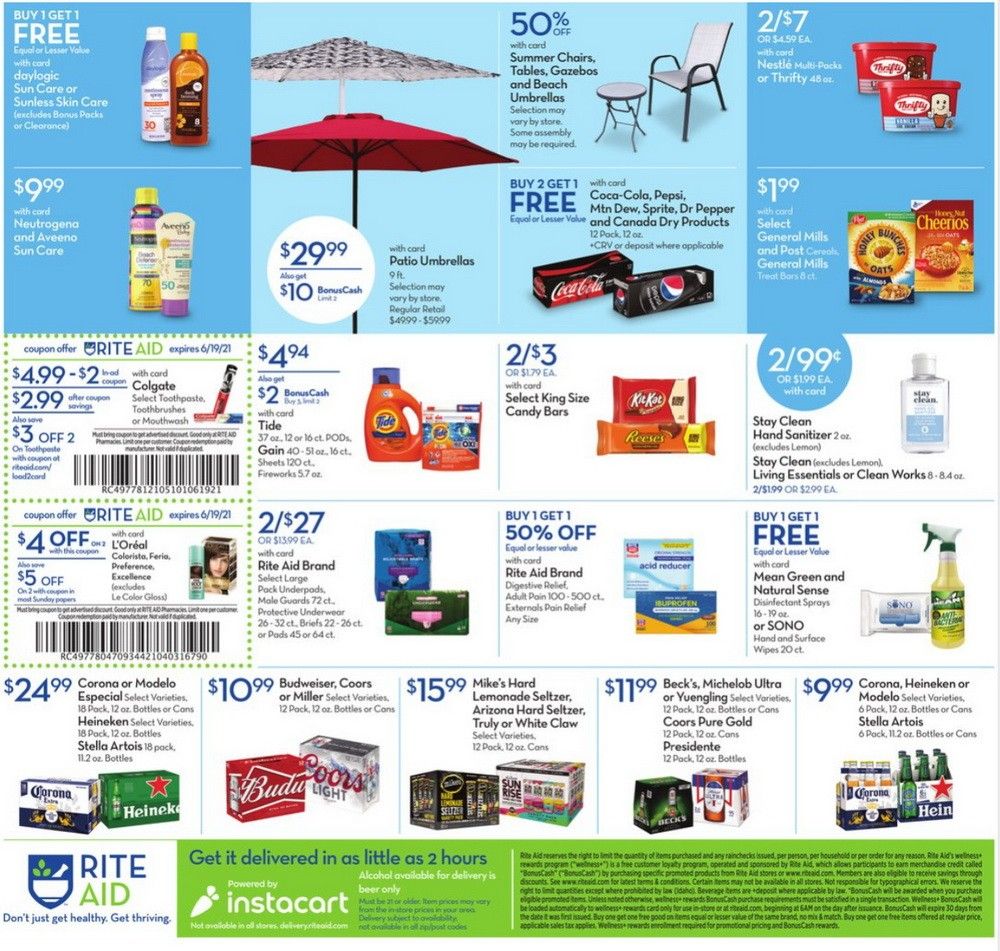 Rite Aid Weekly Ad June 13 – June 19, 2021