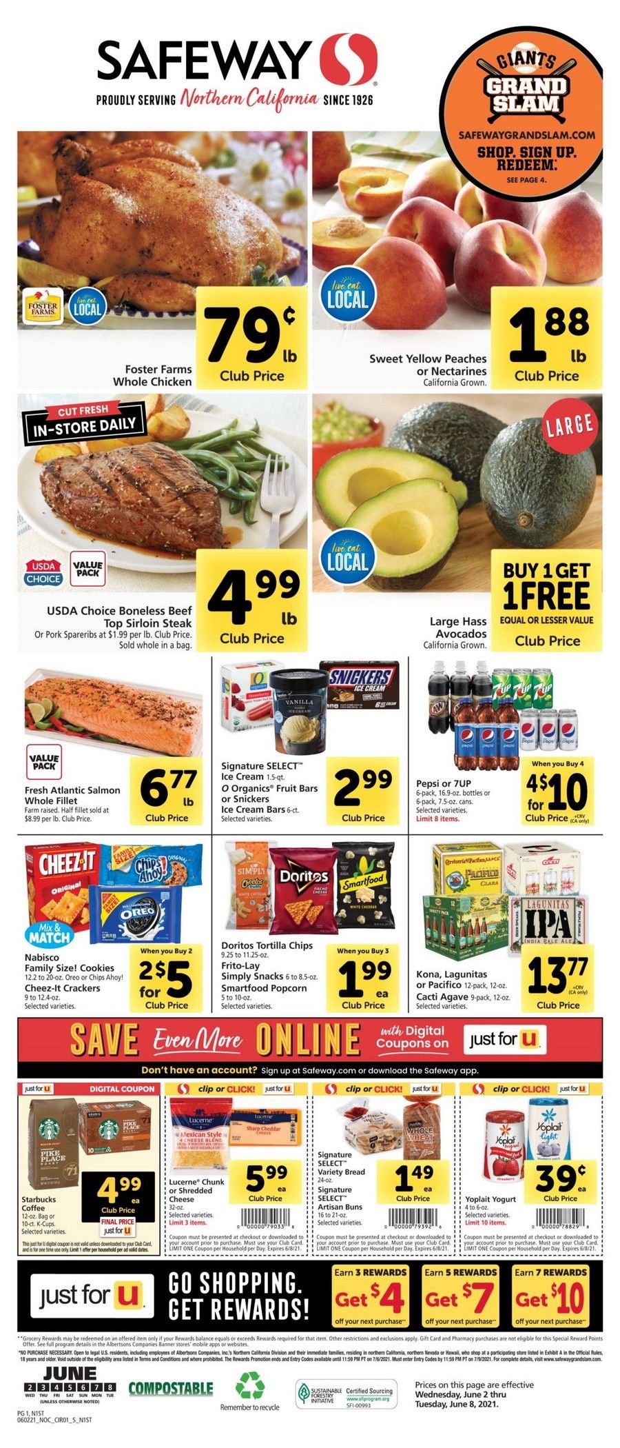 Safeway Weekly Ad Jun 02 – Jun 08, 2021