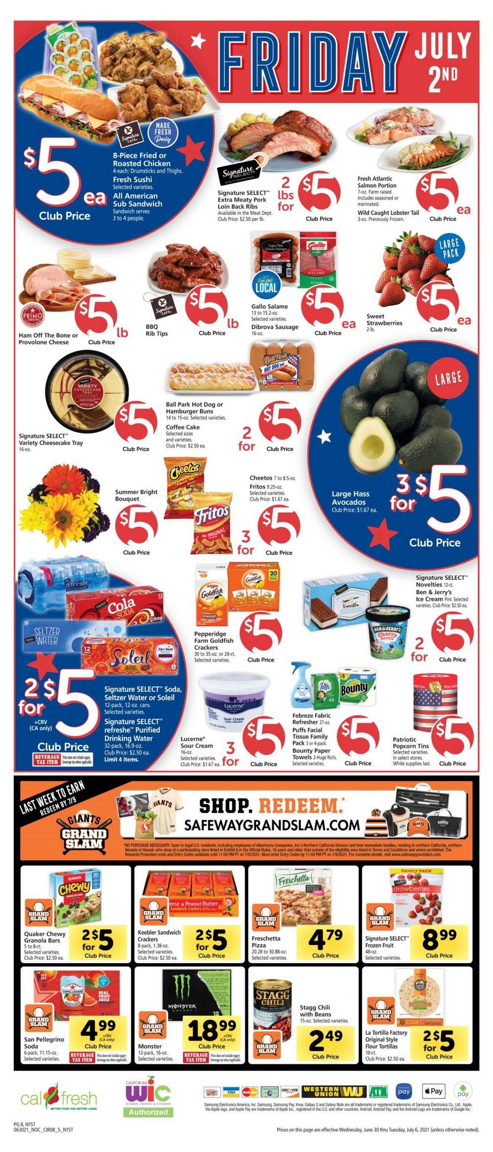 Safeway Weekly Ad June 30 – July 06, 2021
