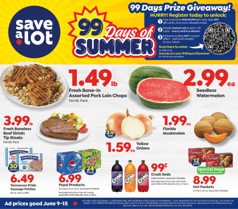 Save A Lot Weekly Ad Jun 09 – Jun 15, 2021