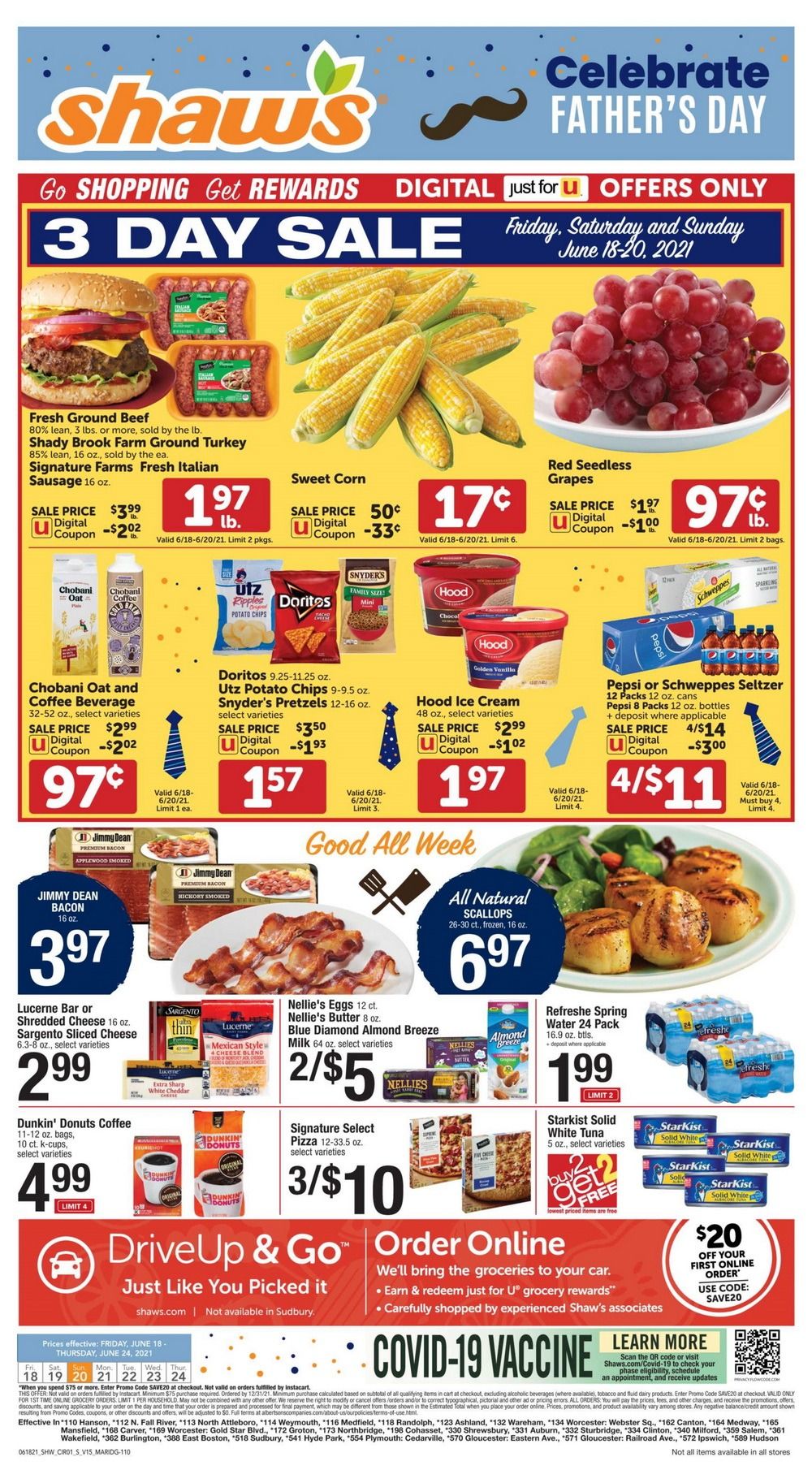 Shaw's Weekly Ad Jun 18 – Jun 24, 2021