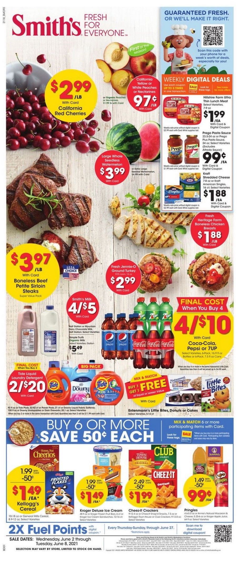 Smith's Food and Drug Weekly Ad Jun 02 – Jun 08, 2021