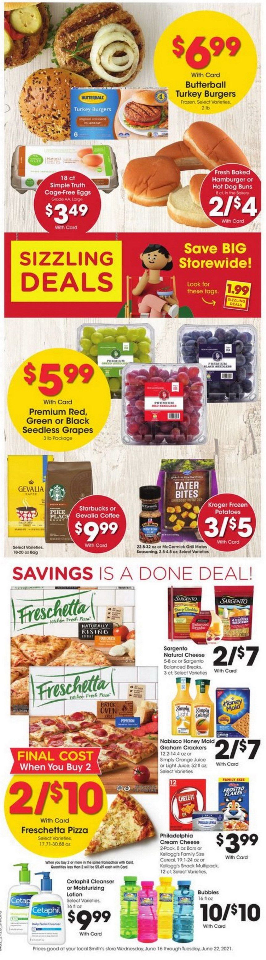 Smith's Food and Drug Weekly Ad June 16 – June 22, 2021