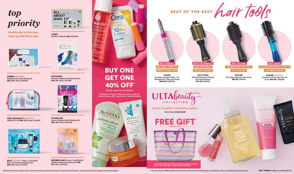 Ulta Beauty Weekly Ad June 20 – June 26, 2021
