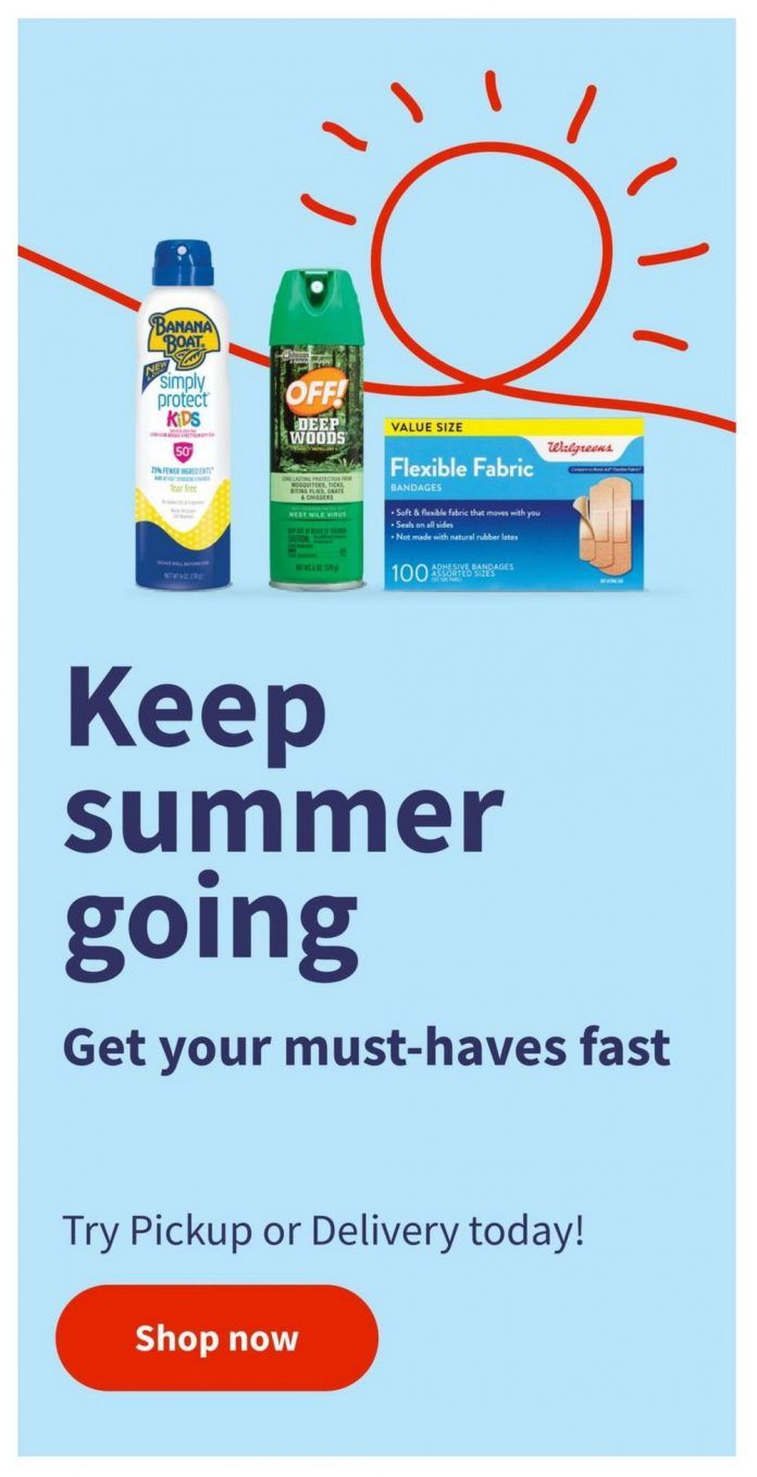 Walgreens Weekly Ad June 20 – June 26, 2021