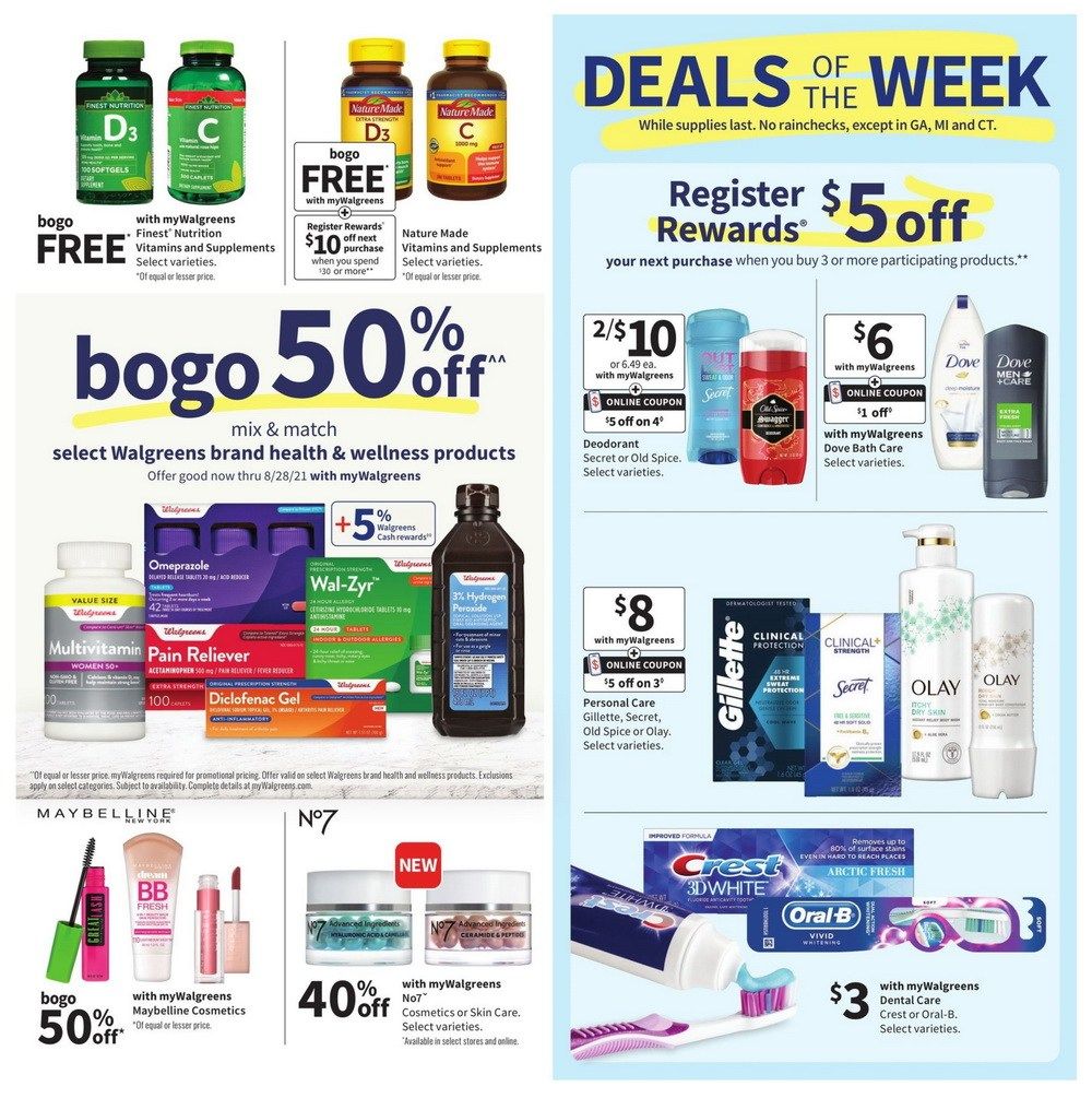 Walgreens Weekly Ad June 27 – July 03, 2021