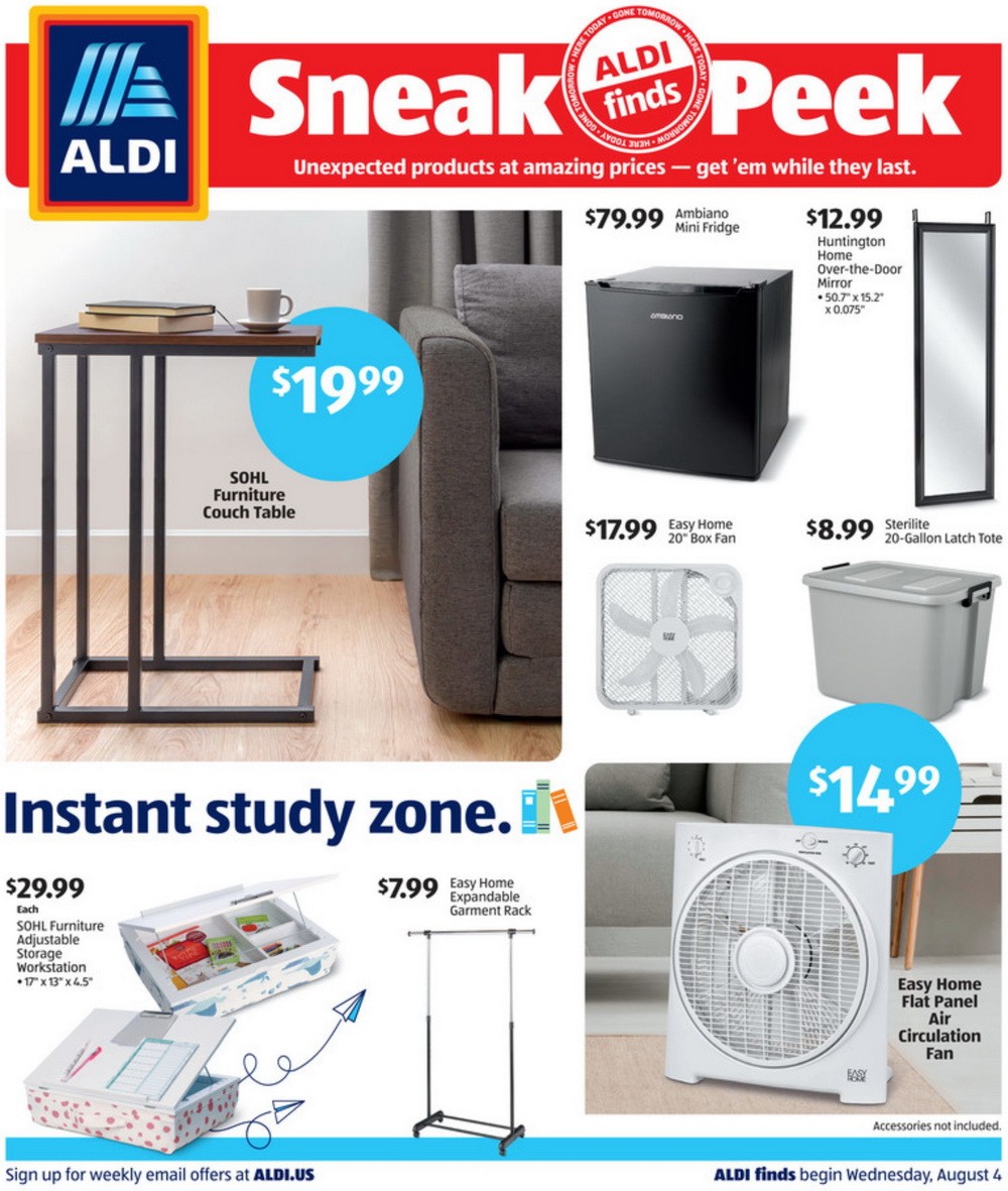 ALDI In-store Ad Sneak Peek Aug 04 – Aug 10, 2021