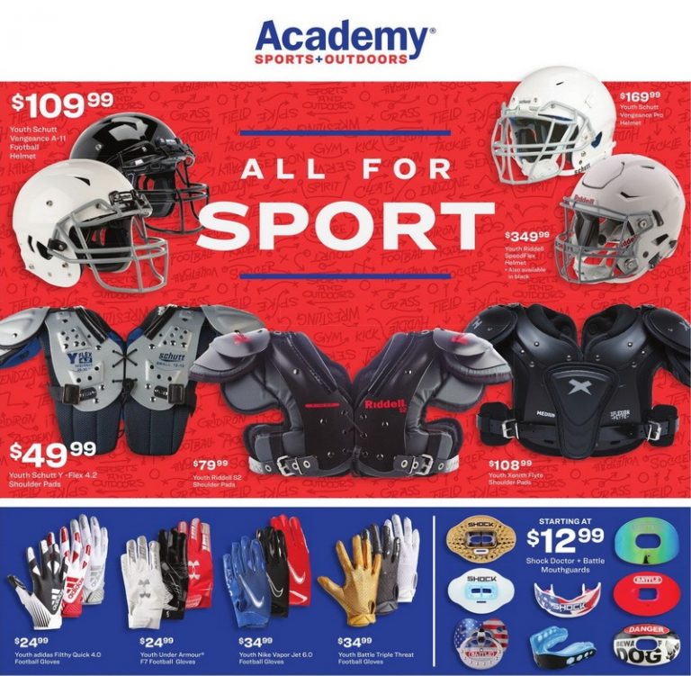 Academy Sports + Outdoors Weekly Ad July 19 – July 25, 2021