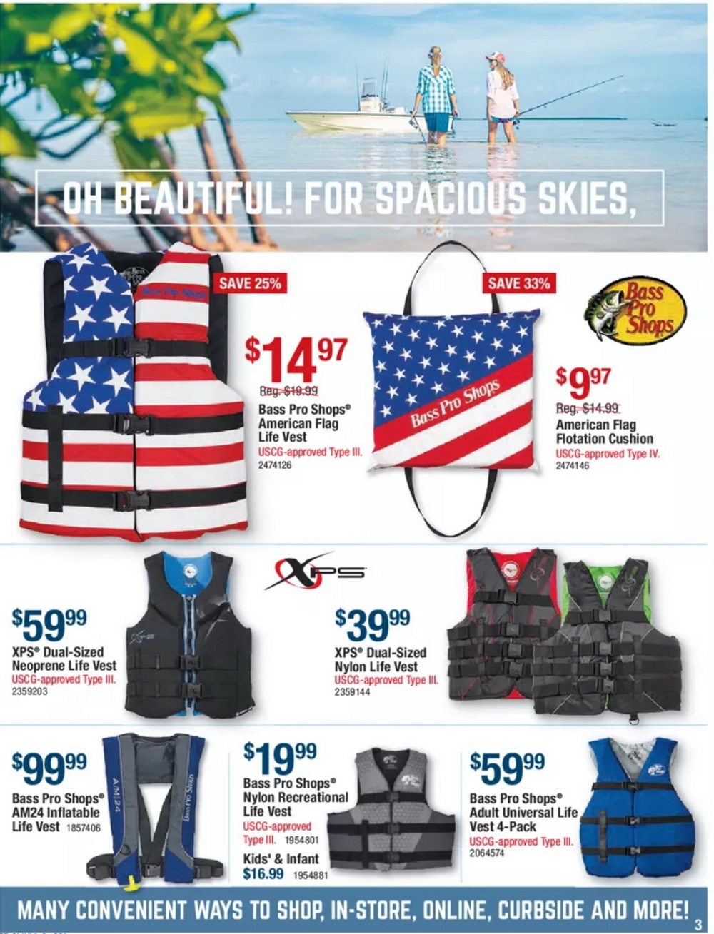 Bass Pro Shops Summer Sale June 24 – July 07, 2021