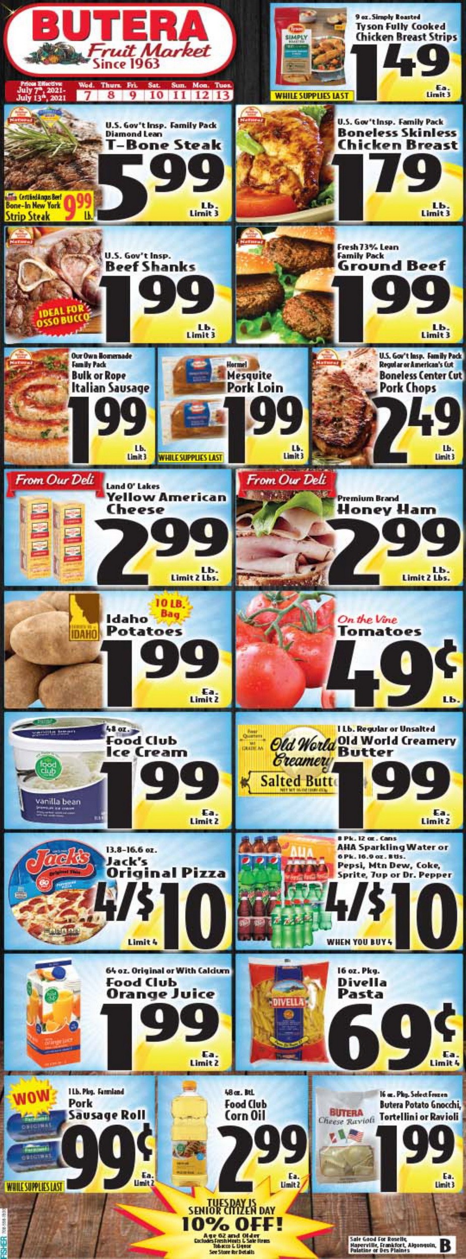 Butera Weekly Ad Jul 07 – Jul 13, 2021