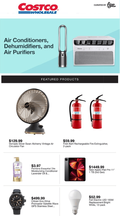 Costco Weekly Ad Jul 18 – Jul 23, 2021