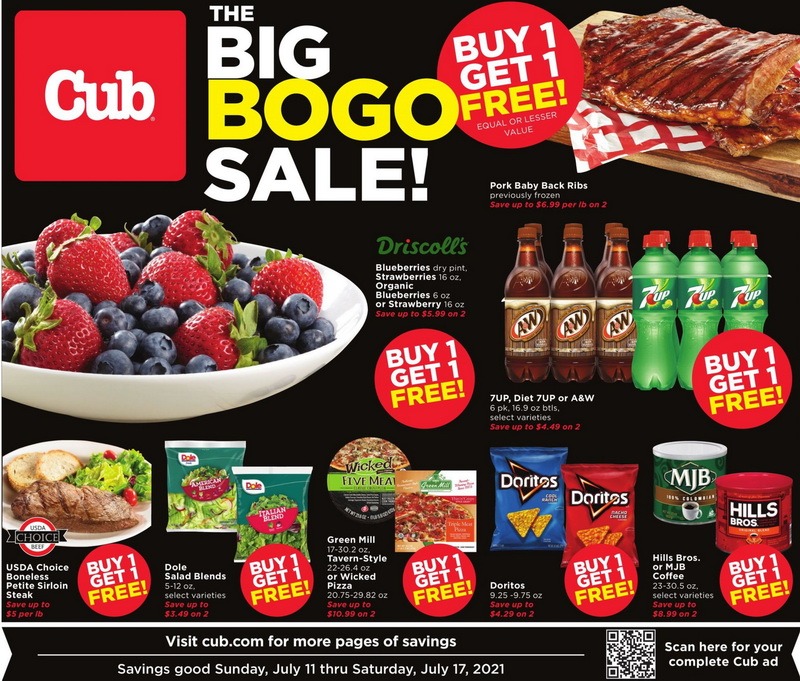 Cub Foods Weekly Ad Jul 11 – Jul 17, 2021