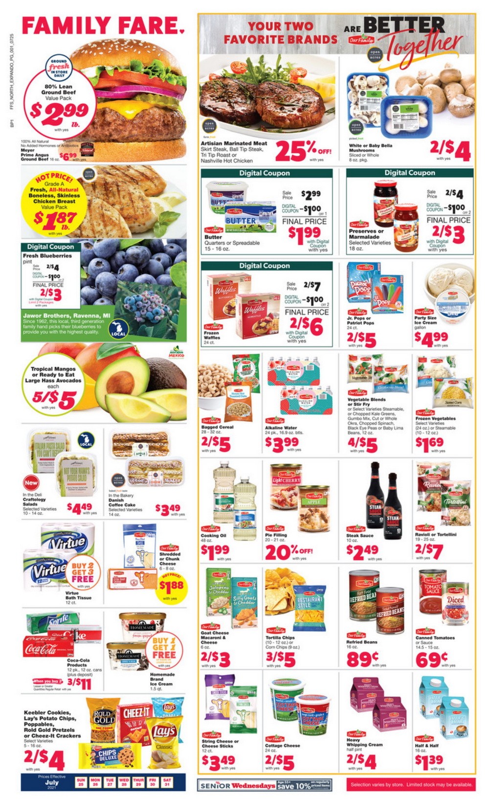 Family Fare Weekly Ad Jul 25 – Jul 31, 2021