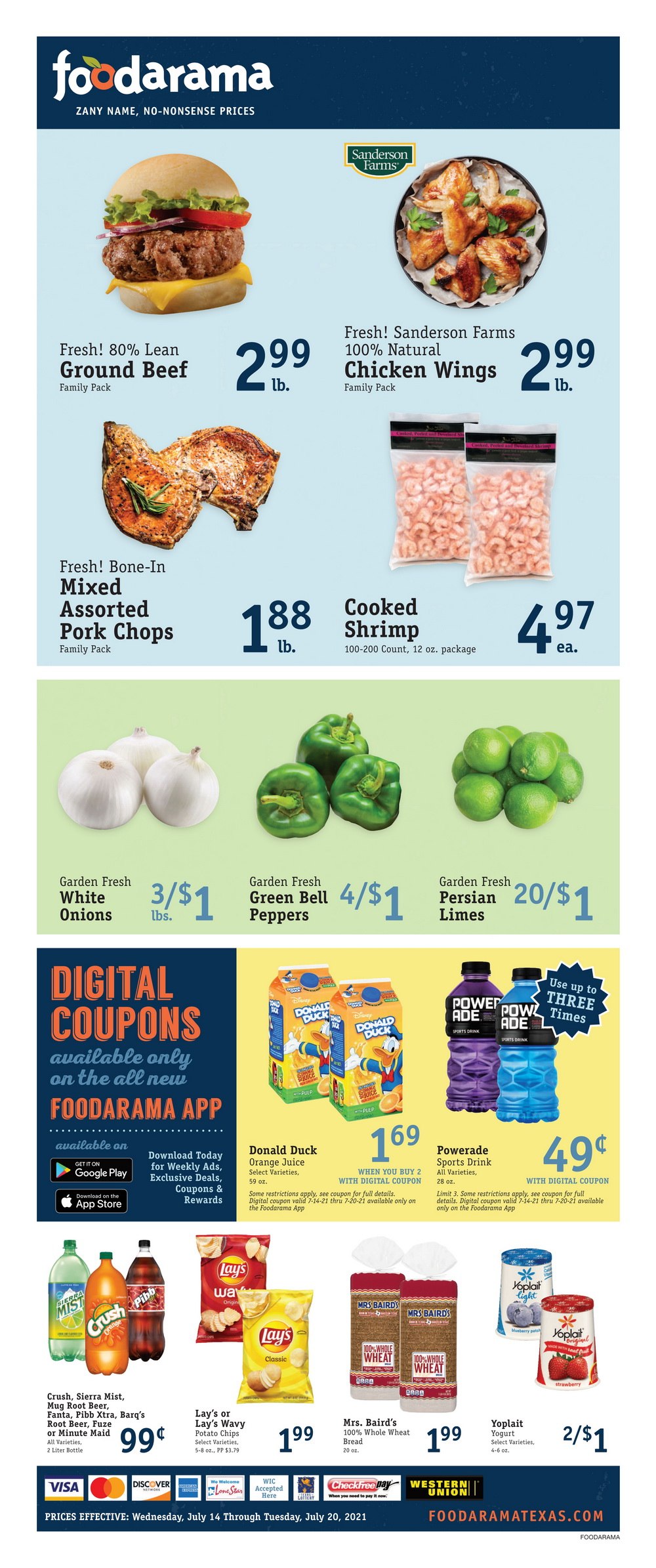 Foodarama Weekly Ad Jul 14 – Jul 20, 2021
