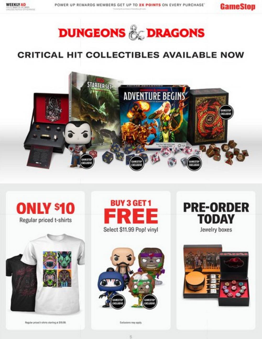 GameStop Weekly Ad July 11 – July 17, 2021