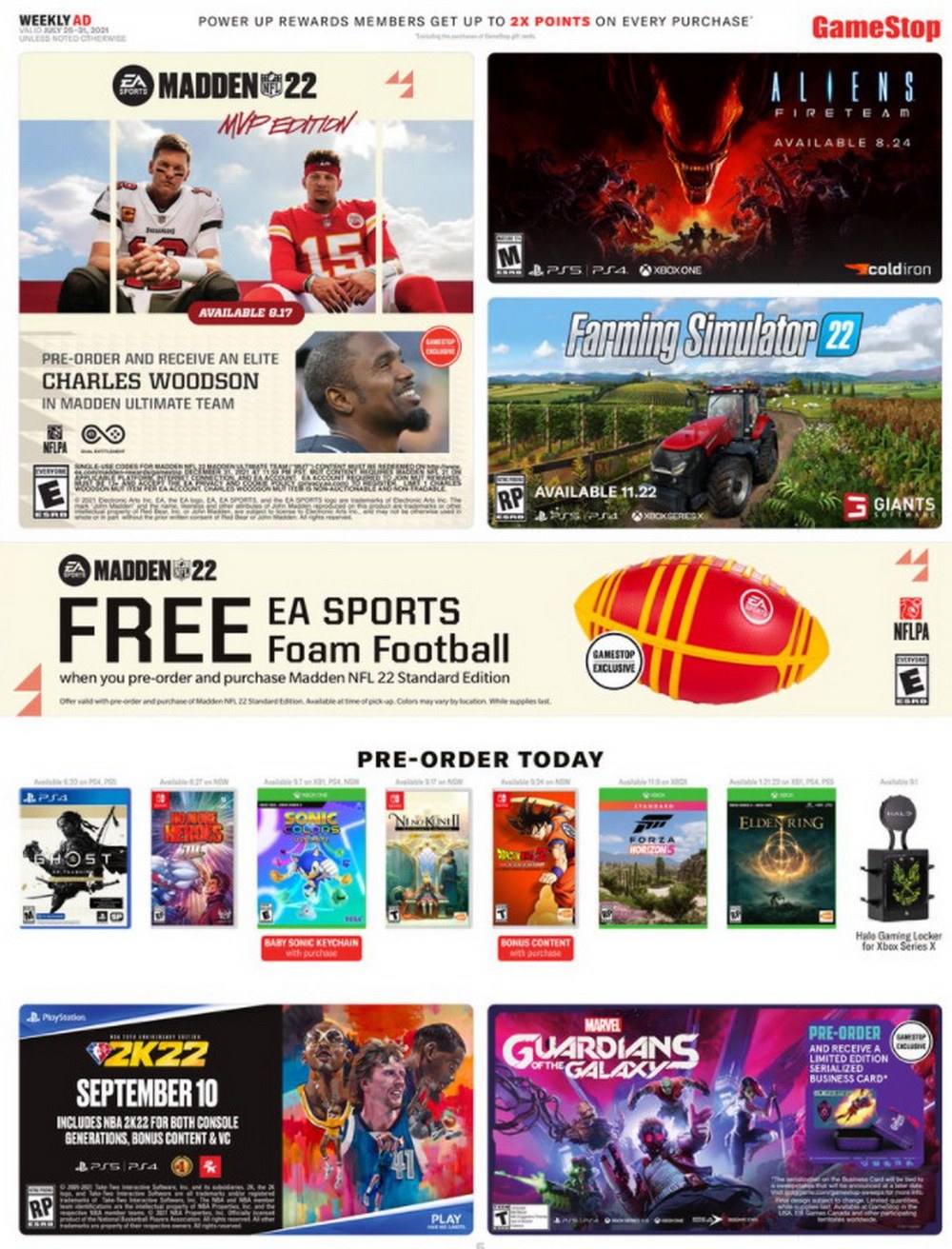 GameStop Weekly Ad July 25 – July 31, 2021