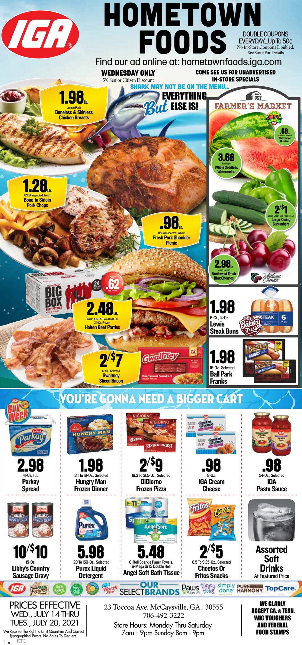 IGA Weekly Ad July 14 – July 20, 2021