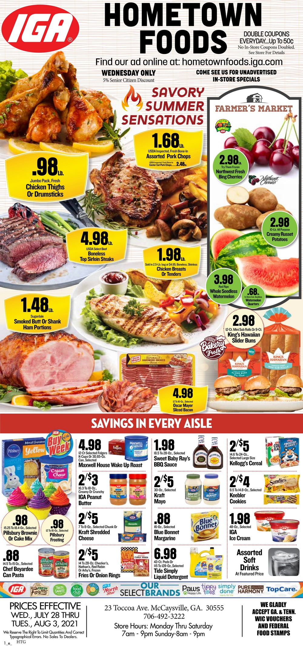 IGA Weekly Ad Jul 28 – Aug 03, 2021