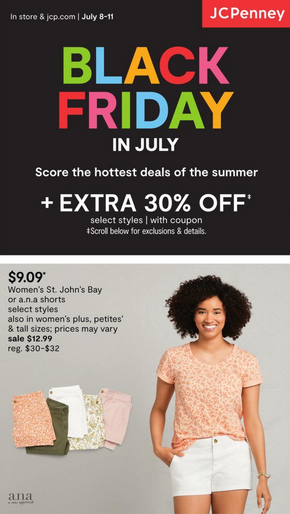JCPenney Weekly Ad July 08 – July 11, 2021