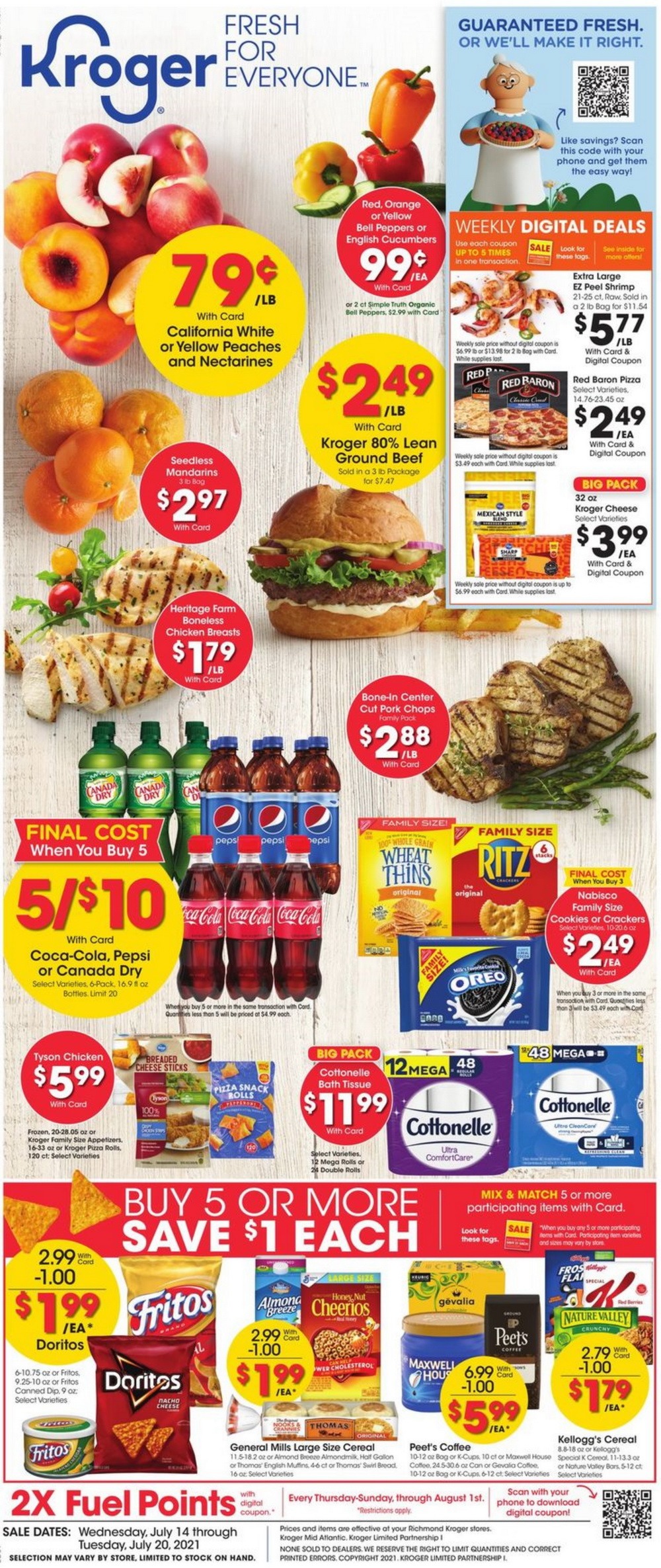 Kroger Weekly Ad Jul 14 – Jul 20, 2021