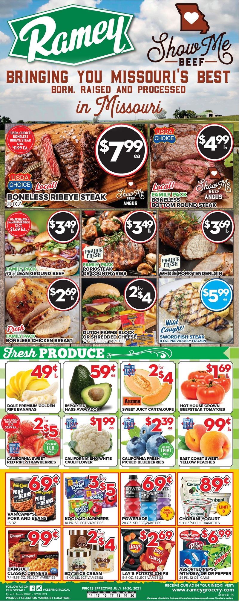 Price Cutter Weekly Ad July 14 – July 20, 2021