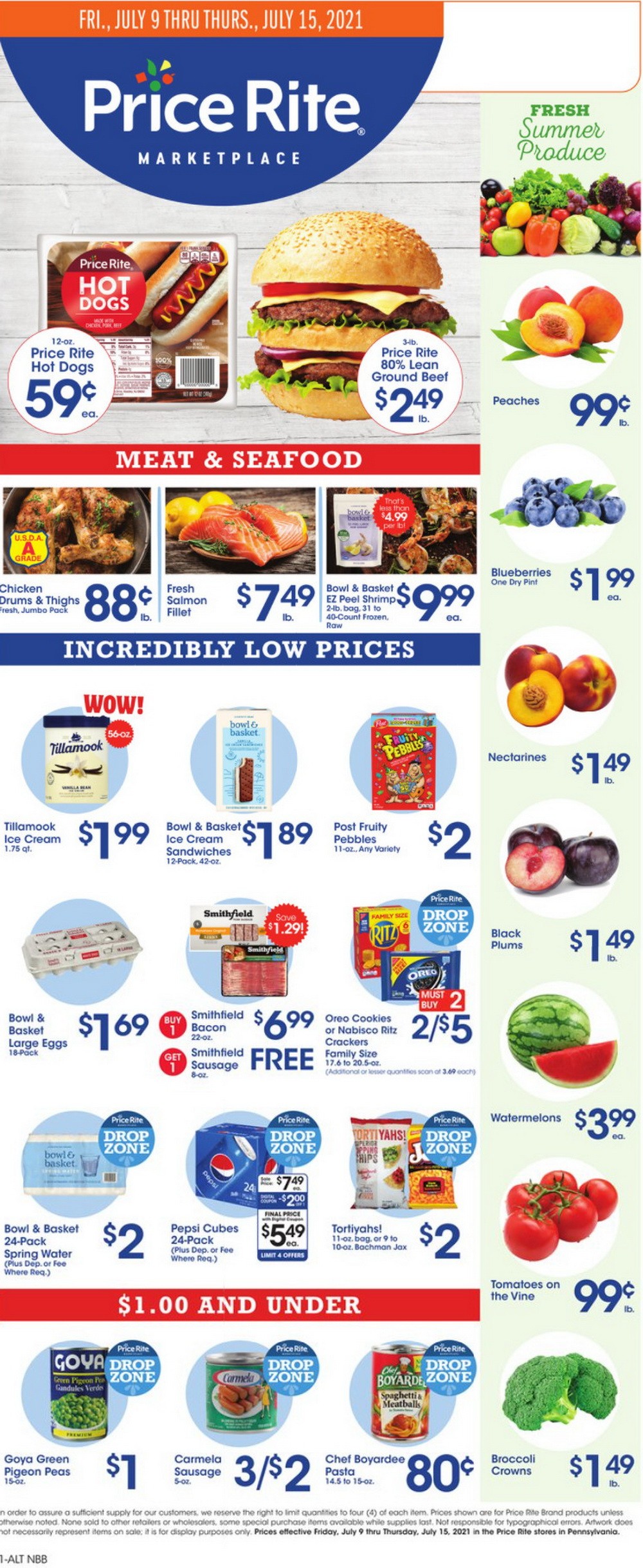 Price Rite Weekly Ad July 09 – July 15, 2021