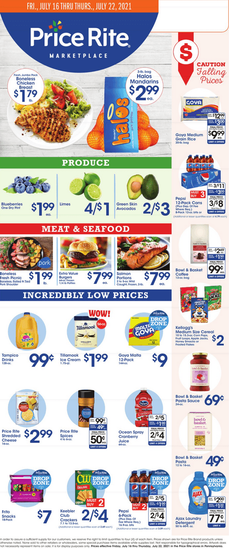 Price Rite Weekly Ad July 16 – July 22, 2021