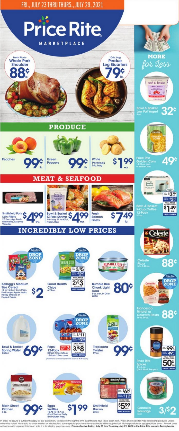 Price Rite Weekly Ad July 23 – July 29, 2021