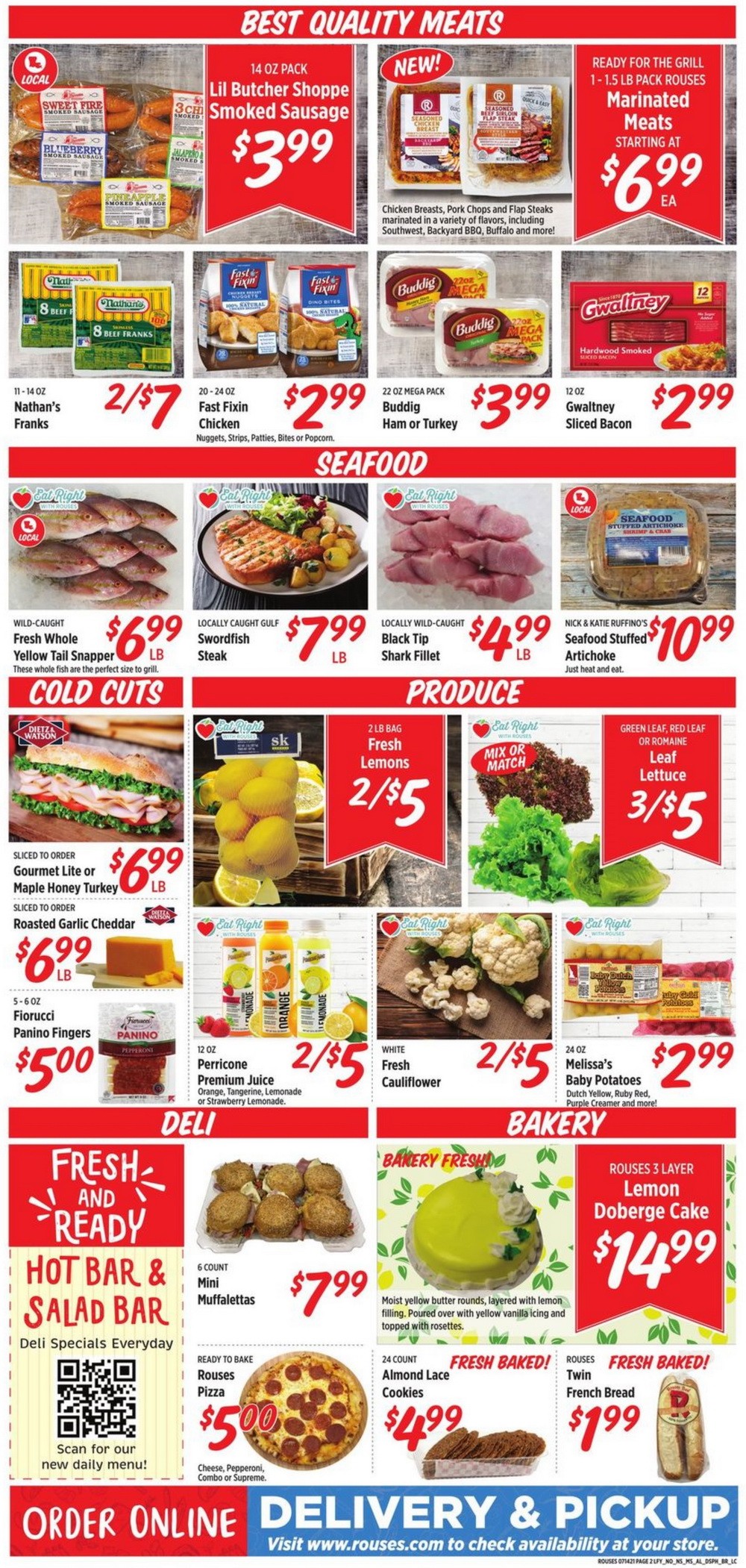 Rouses Weekly Ad July 14 – July 21, 2021
