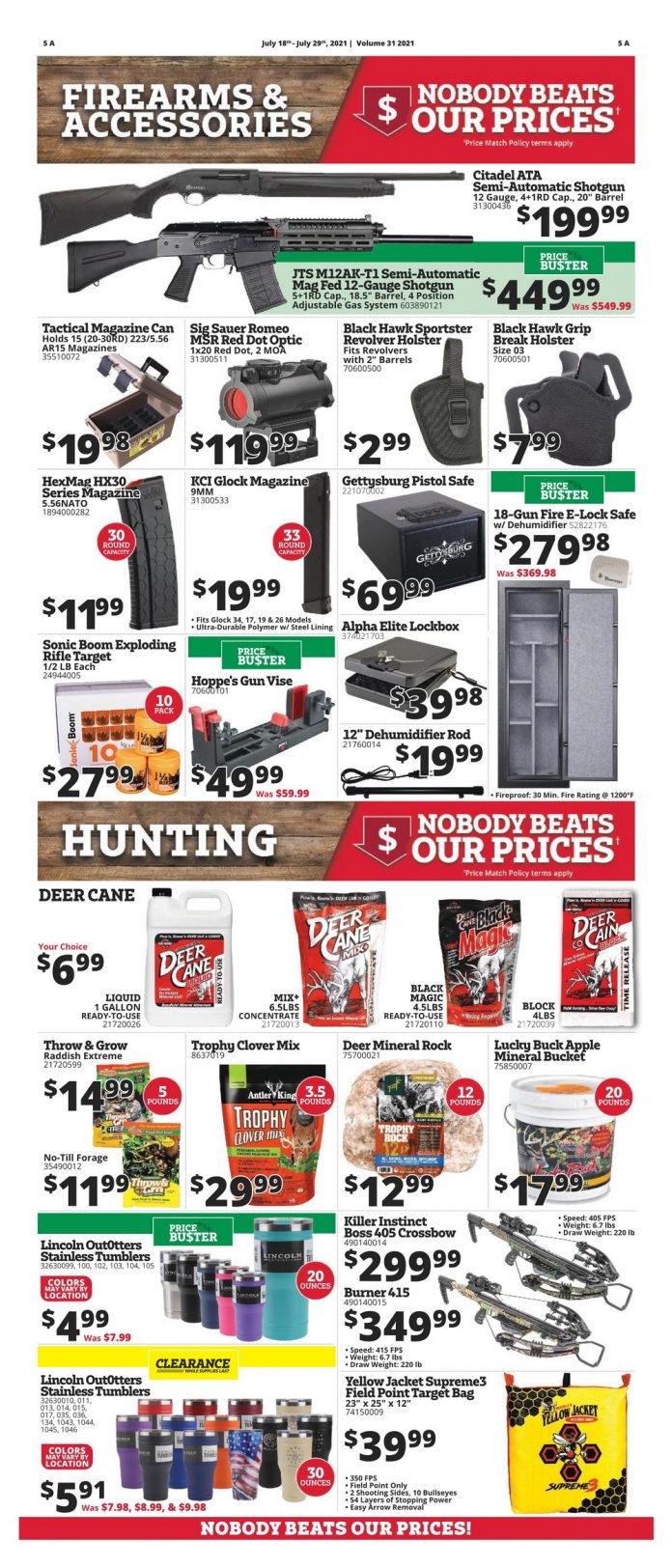 Rural King Weekly Ad Jul 18 – Jul 29, 2021