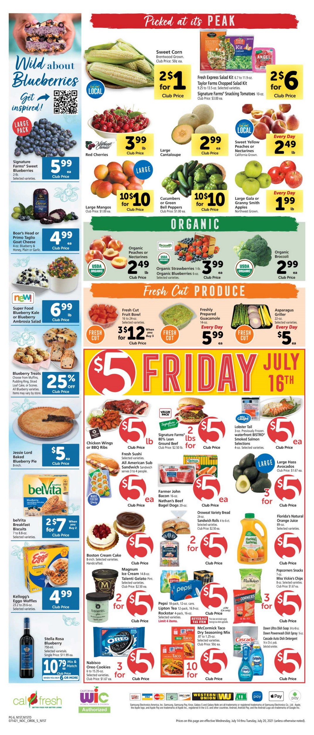 Safeway Weekly Ad Jul 14 – Jul 20, 2021