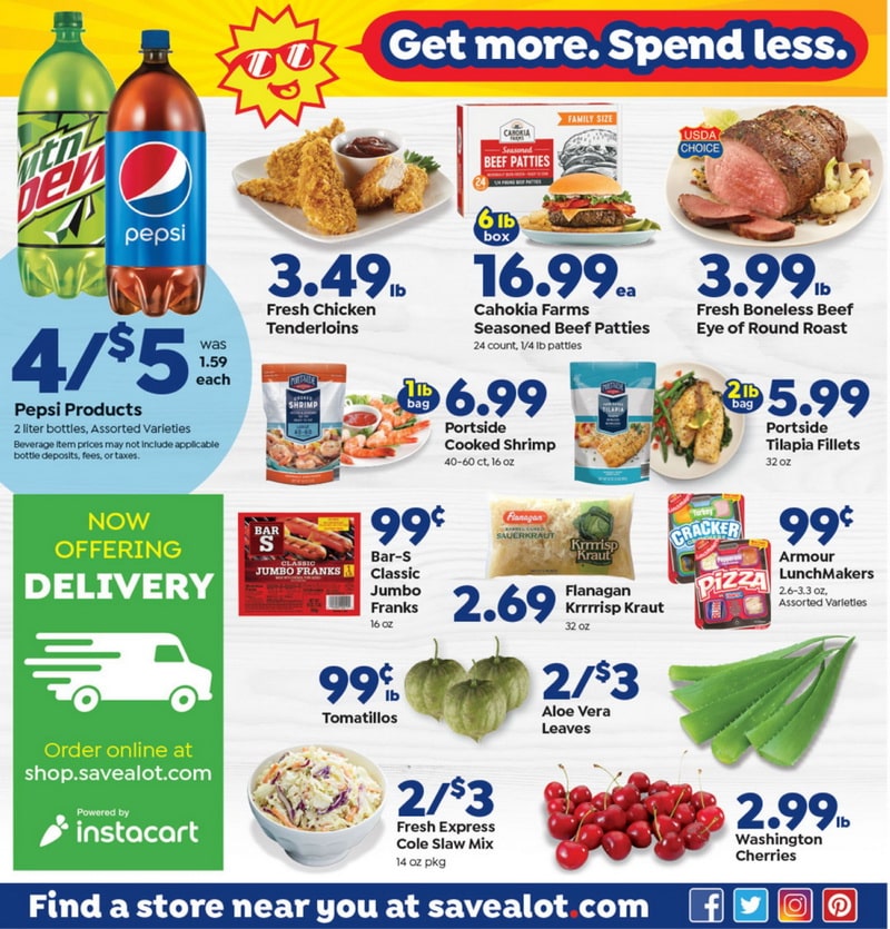 Save a Lot Weekly Ad July 21 – July 27, 2021