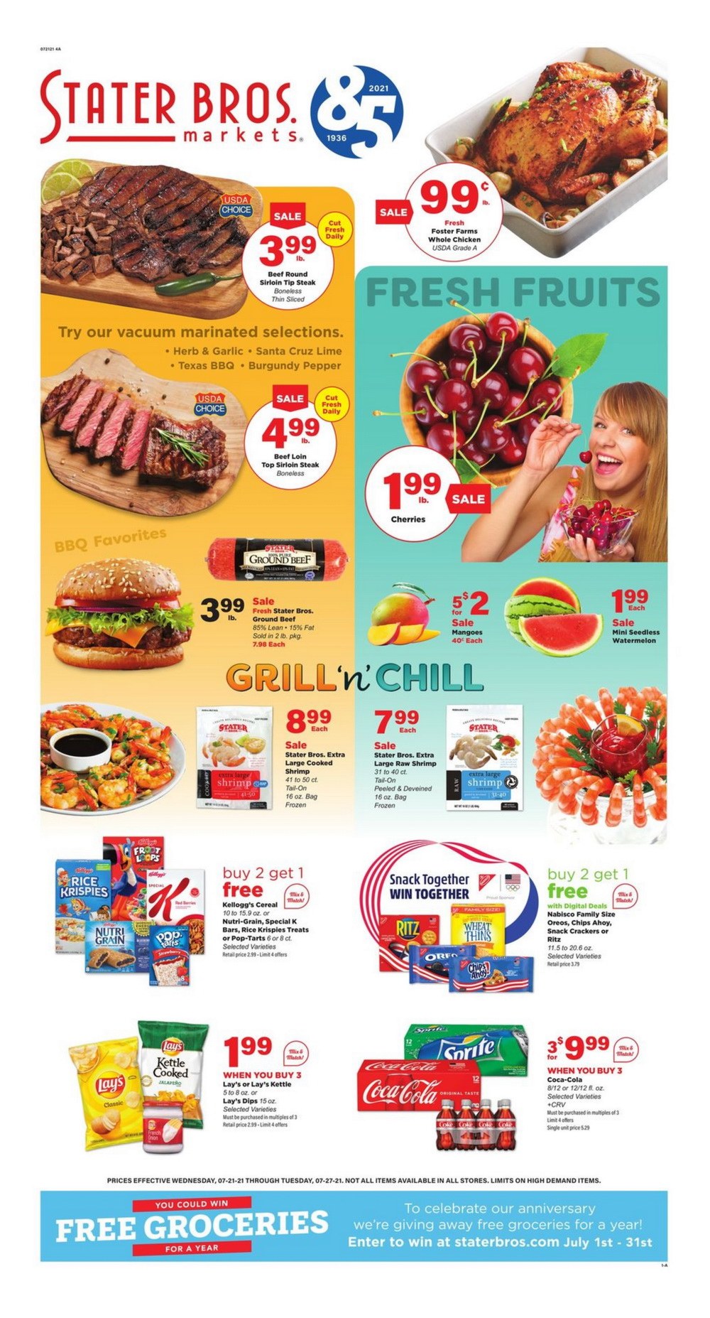 Stater Bros Weekly Ad Jul 21 – Jul 27, 2021