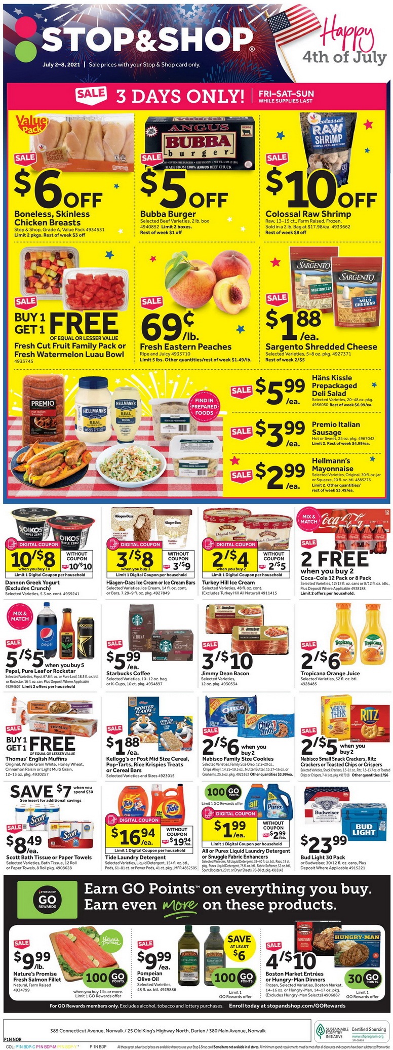 Stop & Shop Weekly Ad July 02 – July 08, 2021
