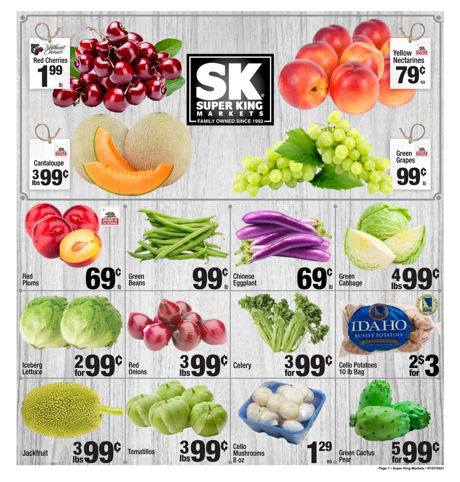 Super King Weekly Ad Jul 07 – Jul 13, 2021