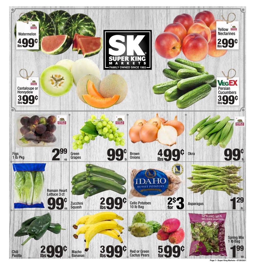 Super King Weekly Ad Jul 28 – Aug 03, 2021