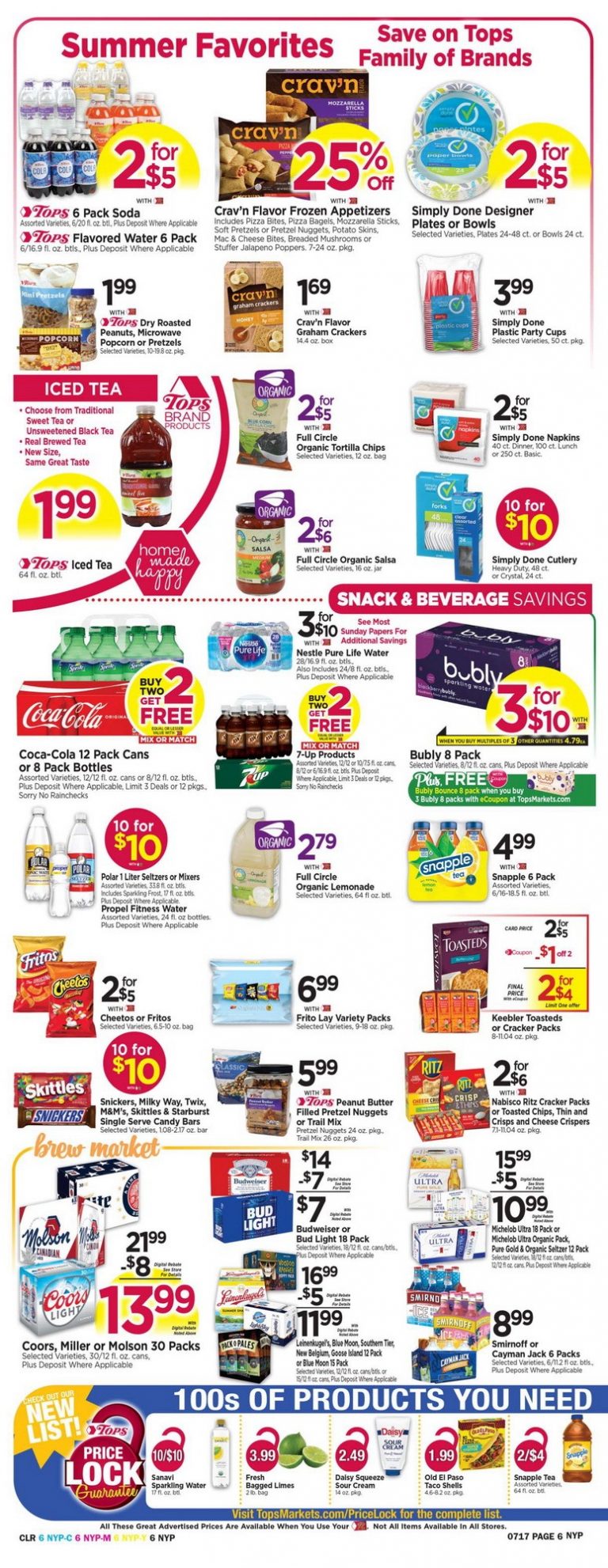 Tops Weekly Ad Jul 11 – Jun 17, 2021