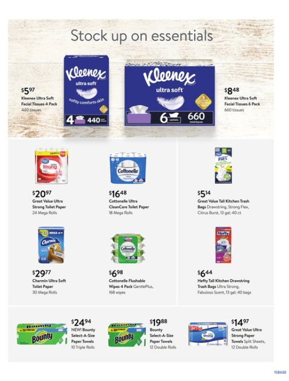 Walmart Monthly Ad Jul 28 – Aug 31, 2021
