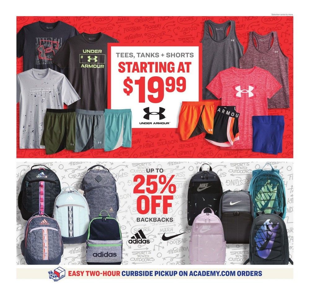 Academy Sports + Outdoors Weekly Ad Aug 09 – Aug 15, 2021