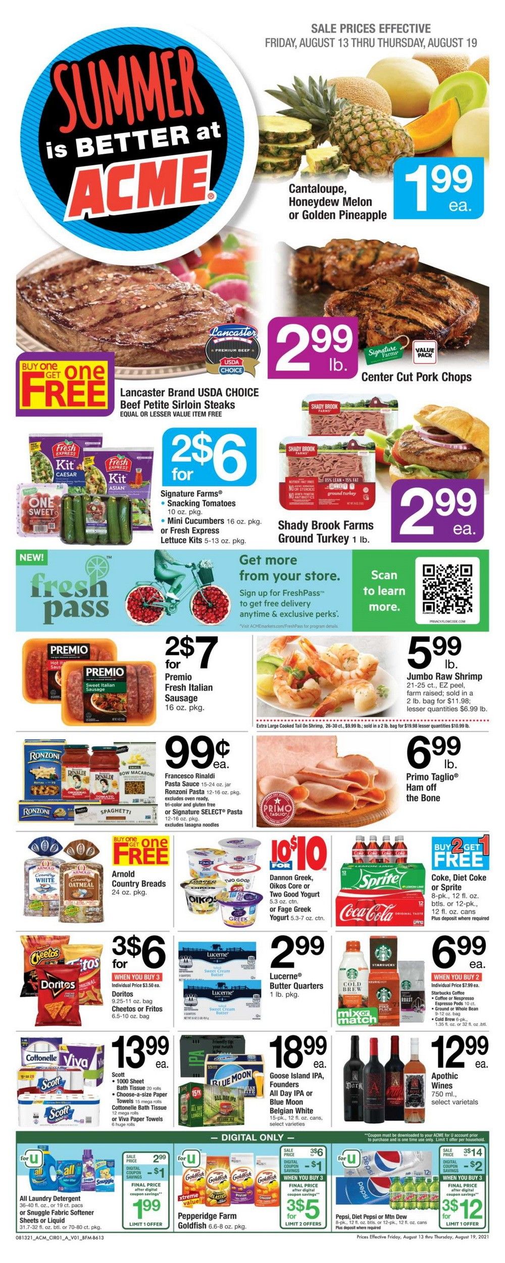 Acme Weekly Ad Aug 13 – Aug 19, 2021