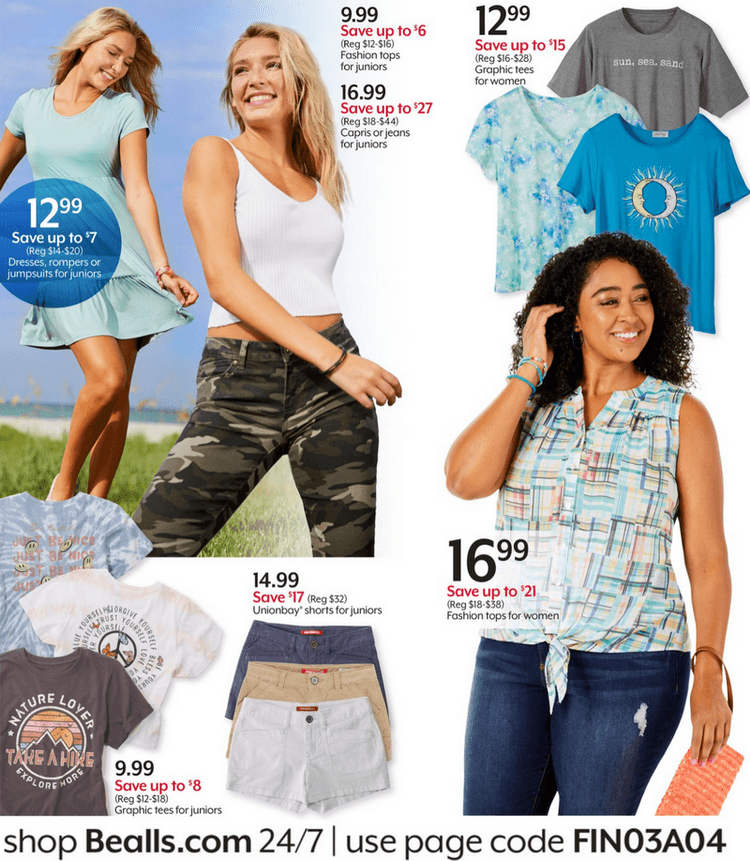 Bealls Weekly Ad Aug 18 – Aug 24, 2021
