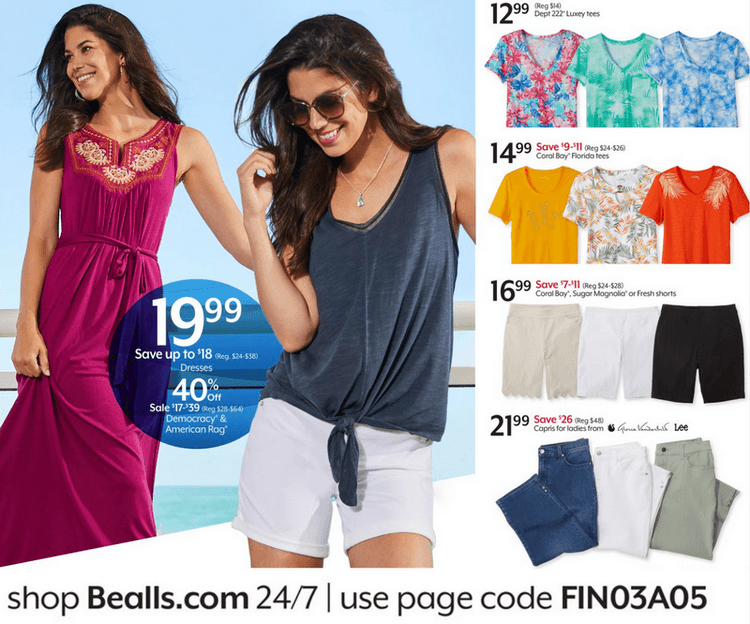 Bealls Weekly Ad Aug 18 – Aug 24, 2021