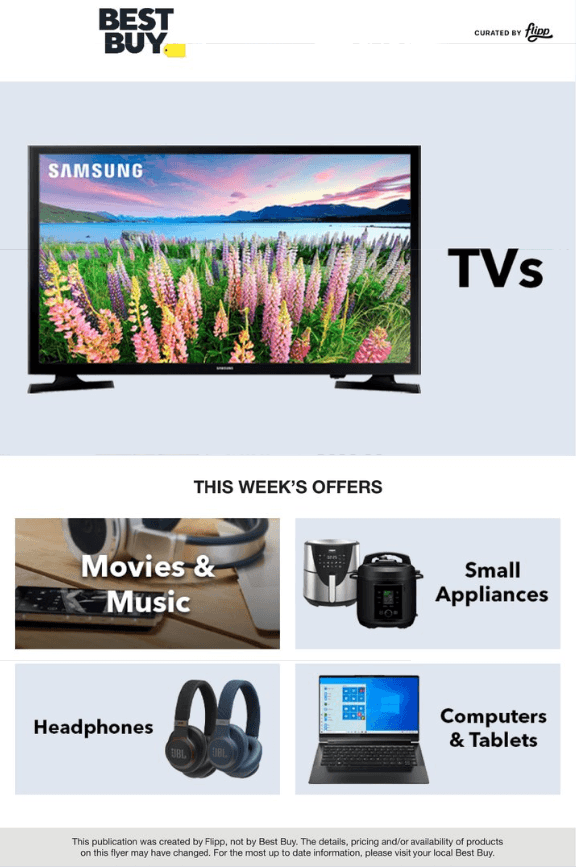 Best Buy Weekly Ad Aug 09 – Aug 16, 2021
