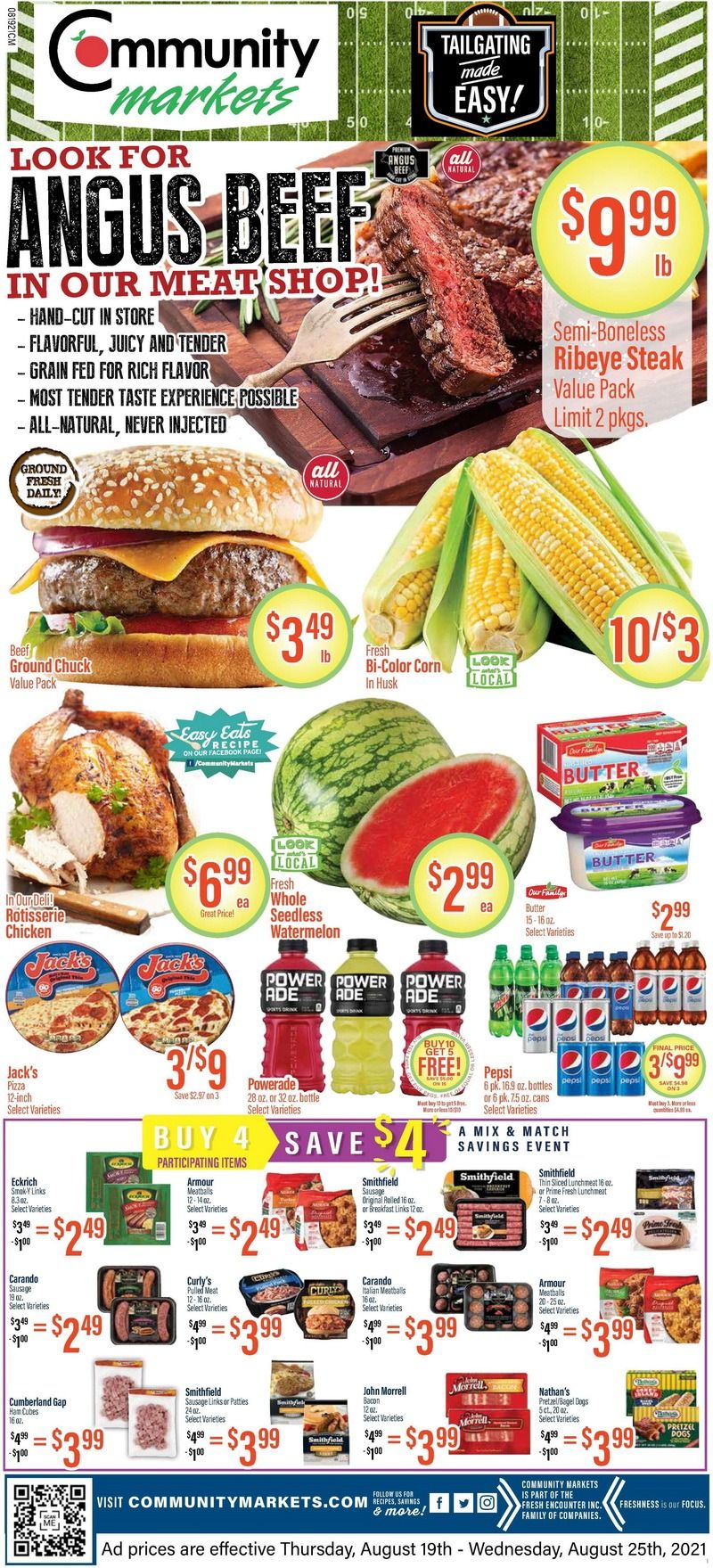Community Markets Weekly Ad Aug 19 – Aug 25, 2021