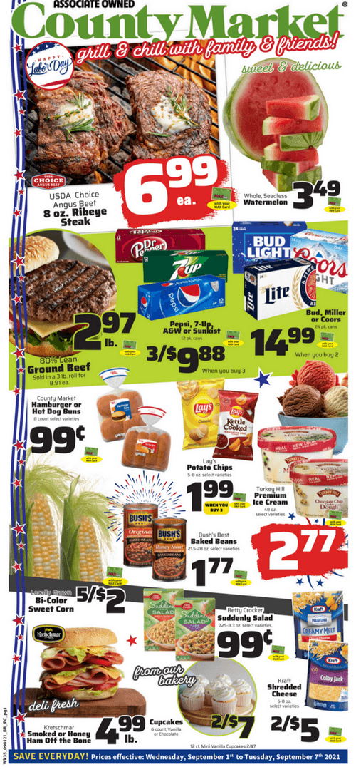 County Market Weekly Ad Sep 01 – Sep 07, 2021