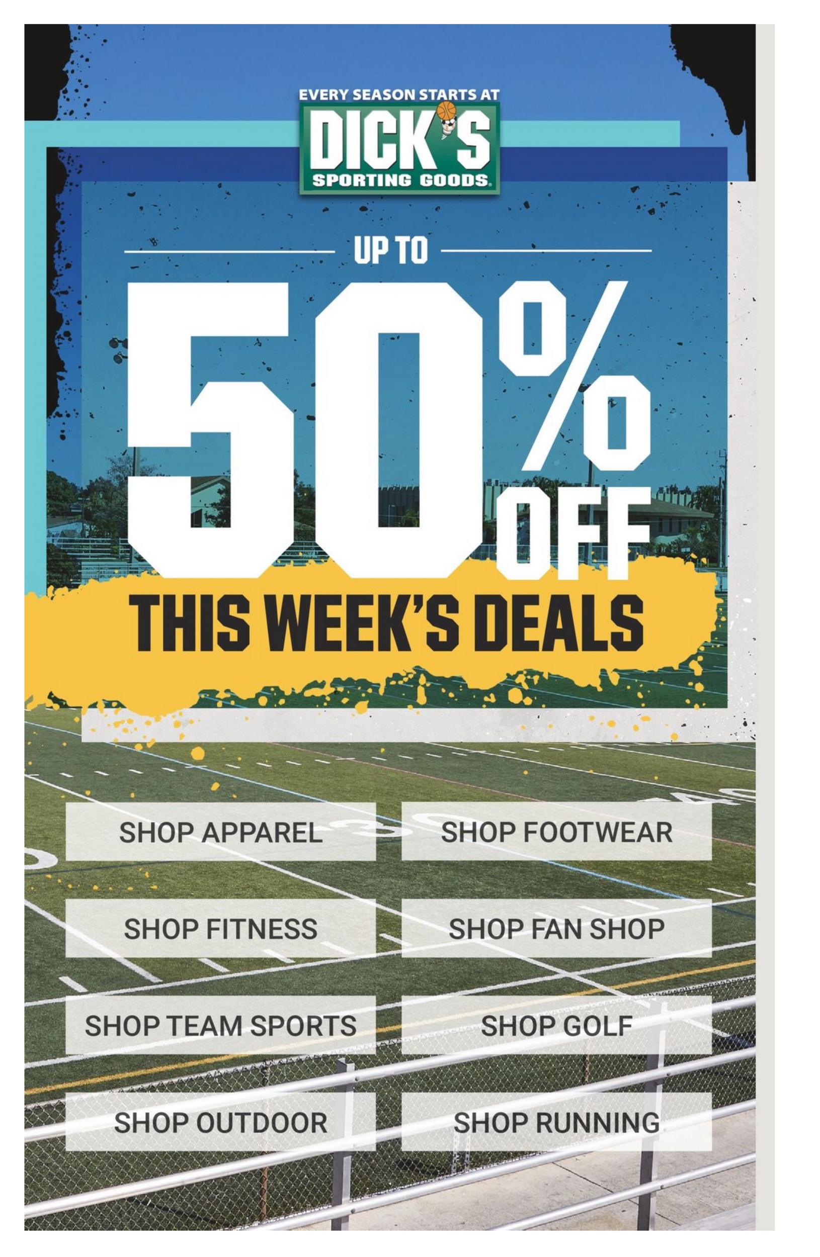 Dick's Sporting Goods Weekly Ad Aug 08 – Aug 14, 2021