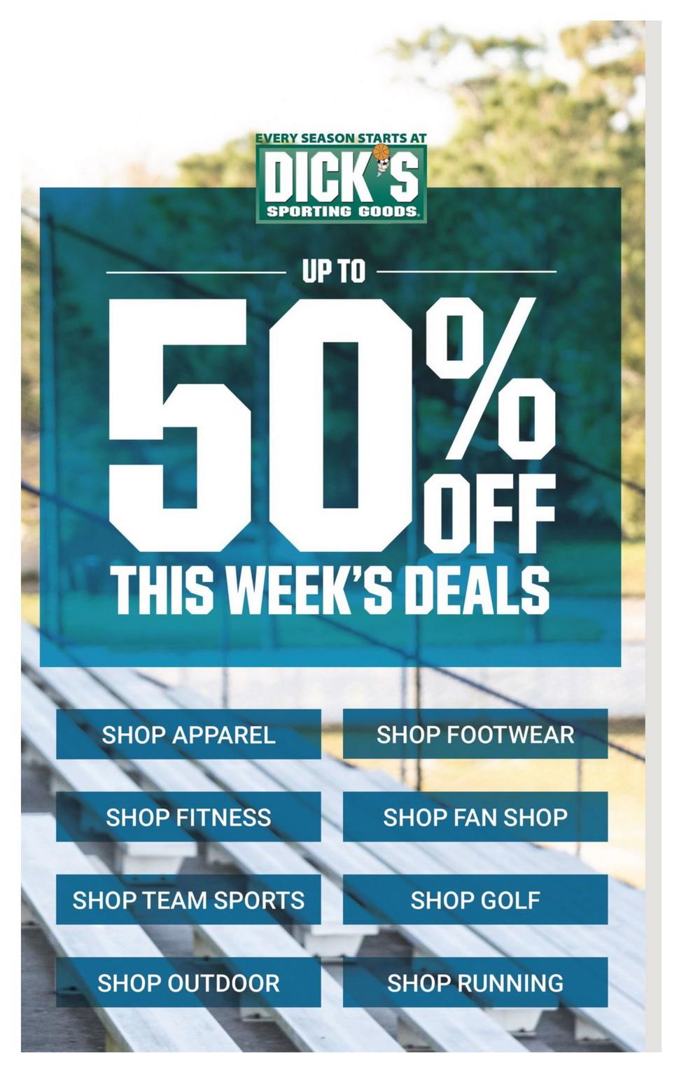 Dick's Sporting Goods Weekly Ad Aug 22 – Aug 28, 2021